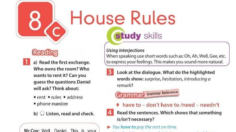 Spotlight 6, mod 8c, House rules