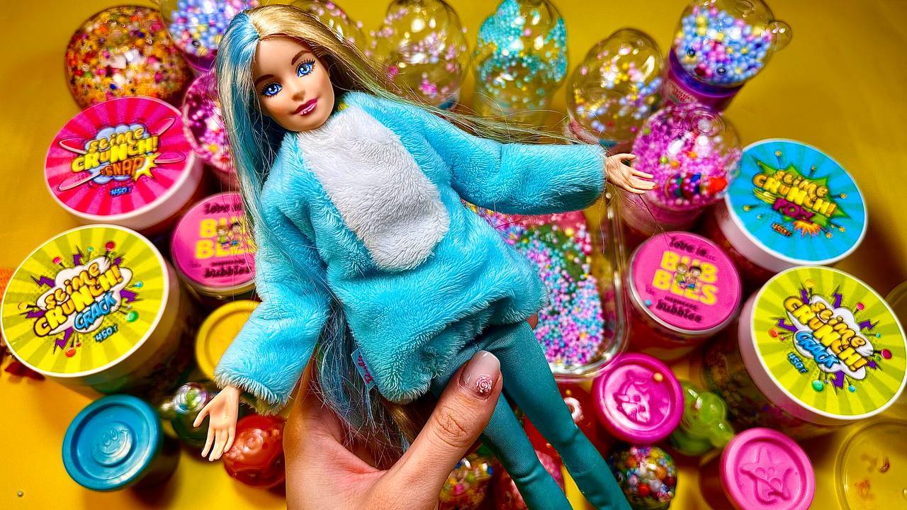 Слайм АСМР | Распаковка слаймов | Микс крутых слаймов