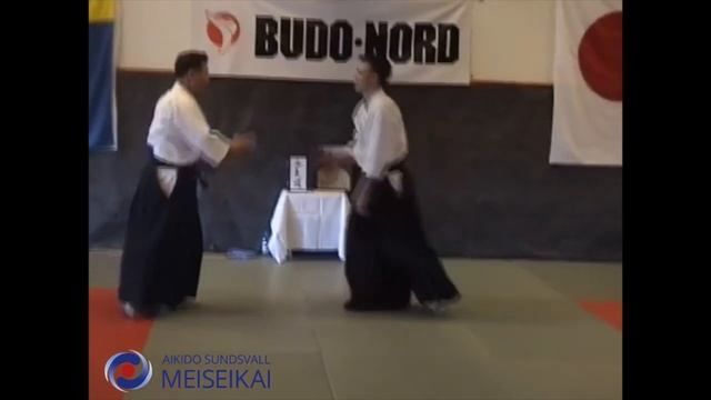 5 Aikido Katadorimenuchi Koshinage Shishiya Sensei, Sundsvall 2004