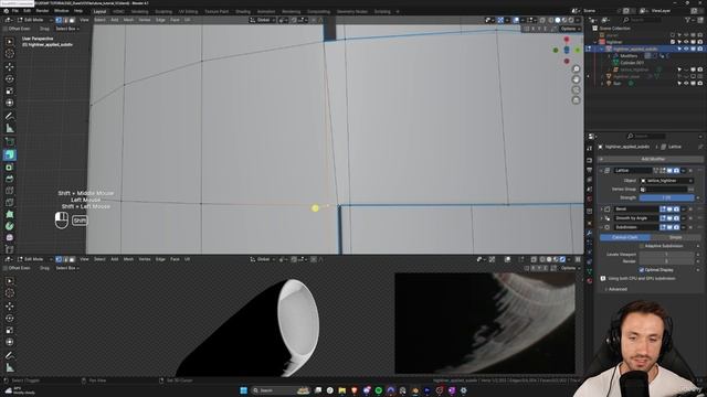 7. Adding details to the highliner pt3