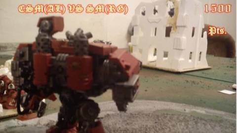 Предварительный бой 1500 очков СSM(AL) vs SM(RG)