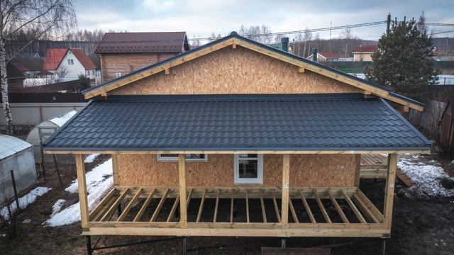 Обзор строительства дома Морелия 112,5 м² из СИП панелей