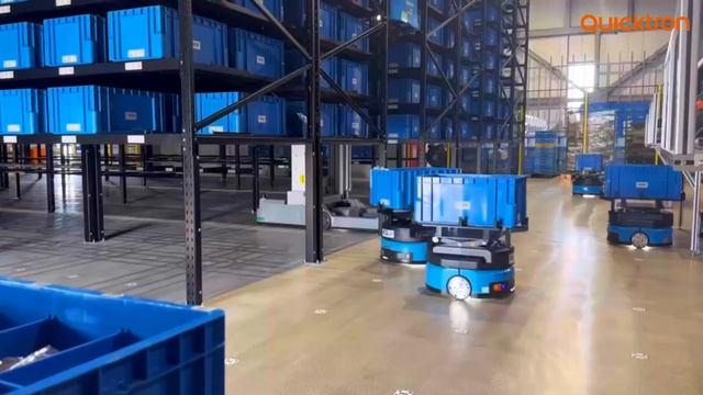 Quicktron X MGL - переосмысление процесса выполнения заказов в Японии с помощью умных роботов