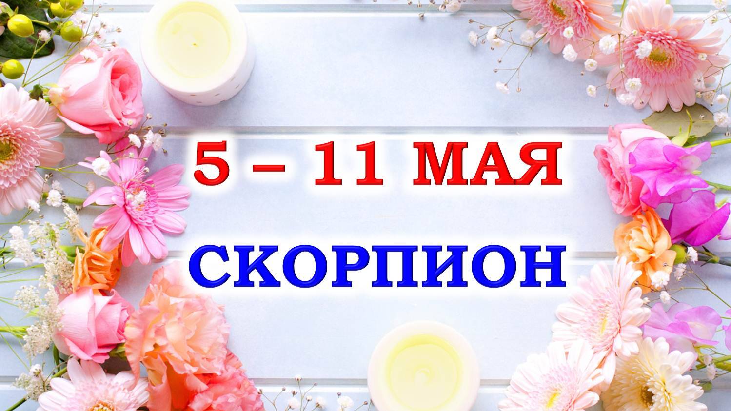 ♏ СКОРПИОН. 🌸 С 5 по 11 МАЯ 2025 г. 🌹 Подробный Таро-прогноз 🌷 Последний выпуск 🌺