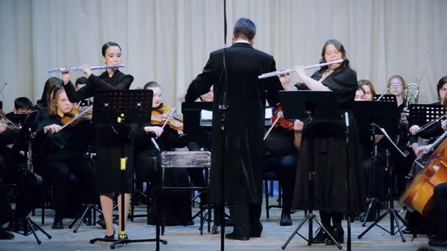 Франц Допплер. «Анданте» для двух флейт с оркестром