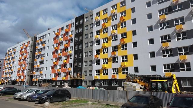 ЖК «Новая Рига» — съёмка с воздуха апрель 2025