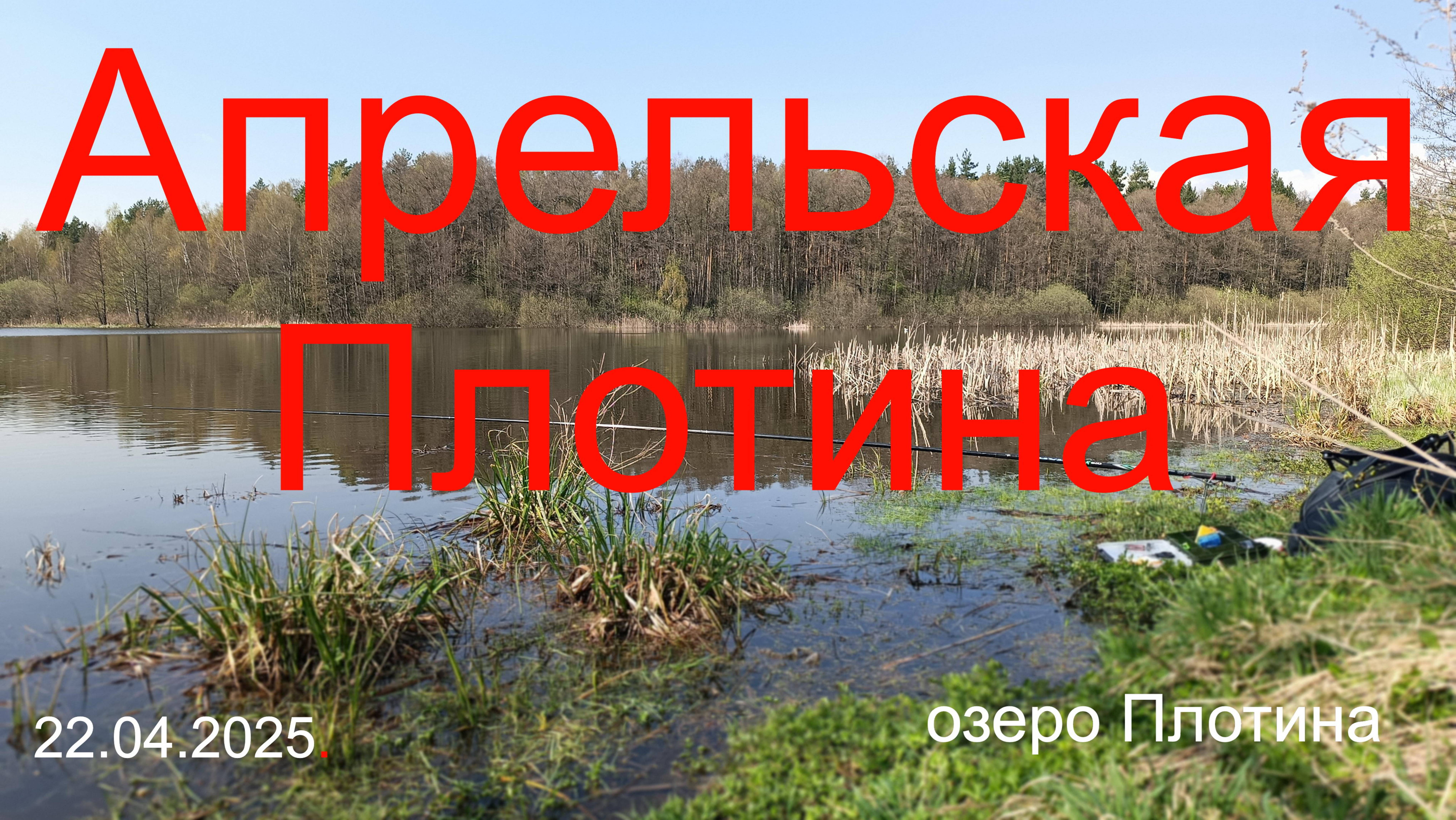Апрельская Плотина. 22.04.2025.