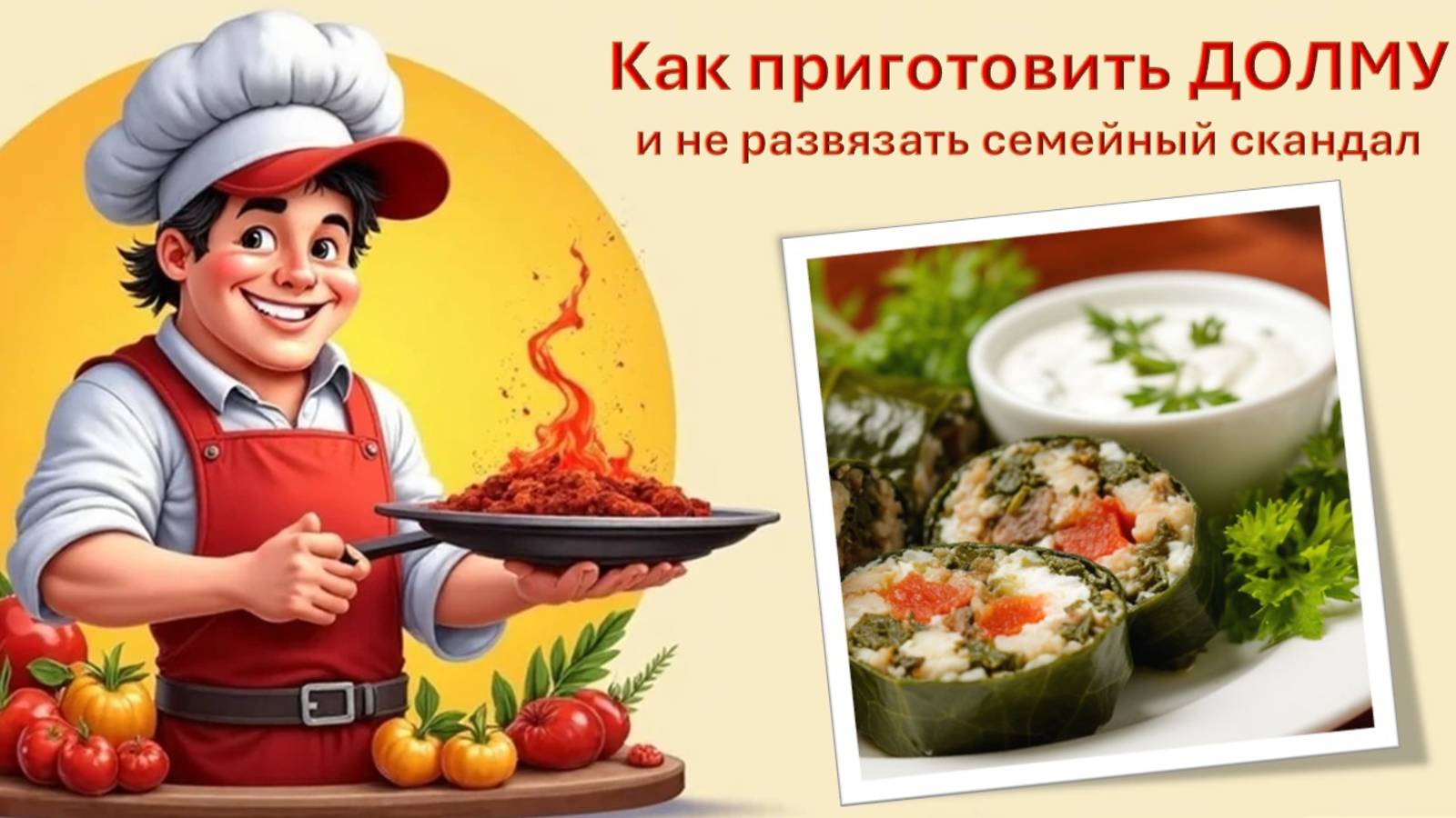 «Как приготовить долму и не развязать семейный скандал» (Рецепты «Мир на Вкус», Эпизод 10)