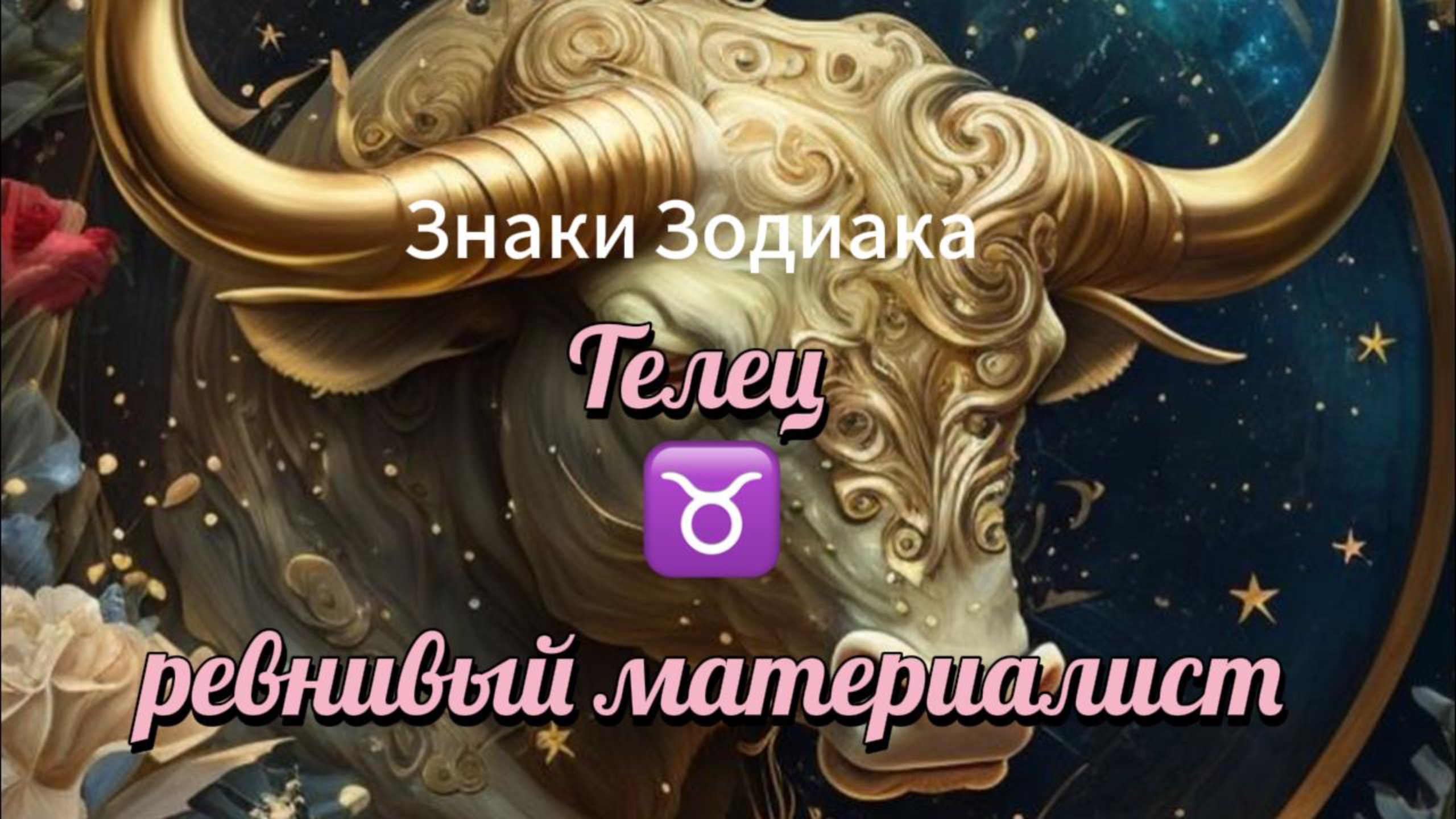 ♉️ ТЕЛЕЦ - РЕВНИВЫЙ МАТЕРИАЛИСТ 🔮Серия лекций «Знаки Зодиака - основа Мироздания».