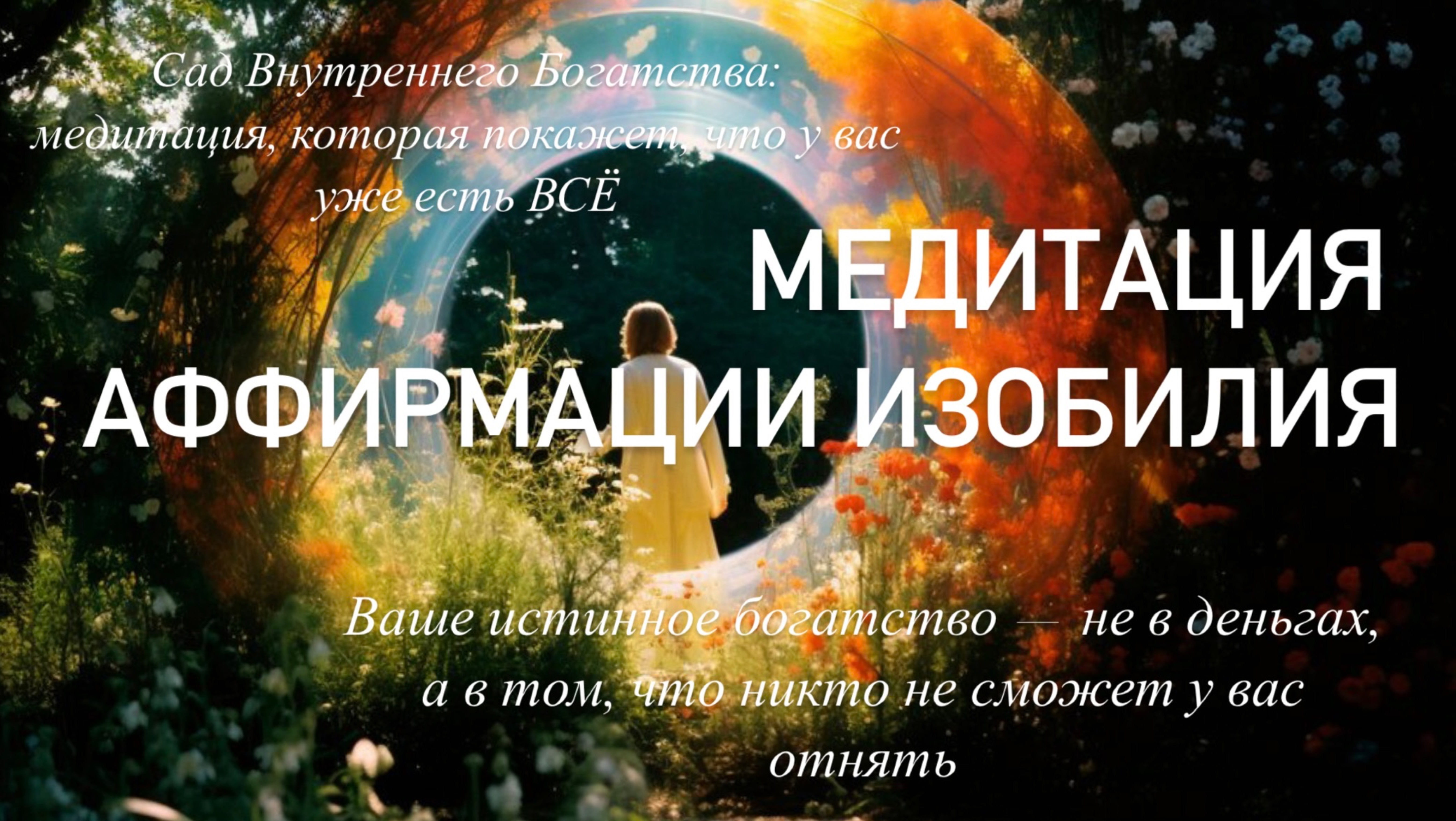 МЕДИТАЦИЯ ИЗОБИЛИЯ И БОГАТСТВА, которая покажет, что у вас уже есть ВСЁ. АФФИРМАЦИИ БЛАГОДАРНОСТИ