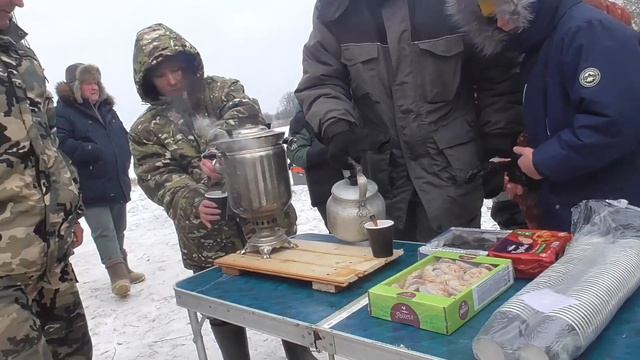 Зарайская Заруба1 - Рыболовный фестиваль по ловле со льда прошел 15.02.2025 в деревне Струпна