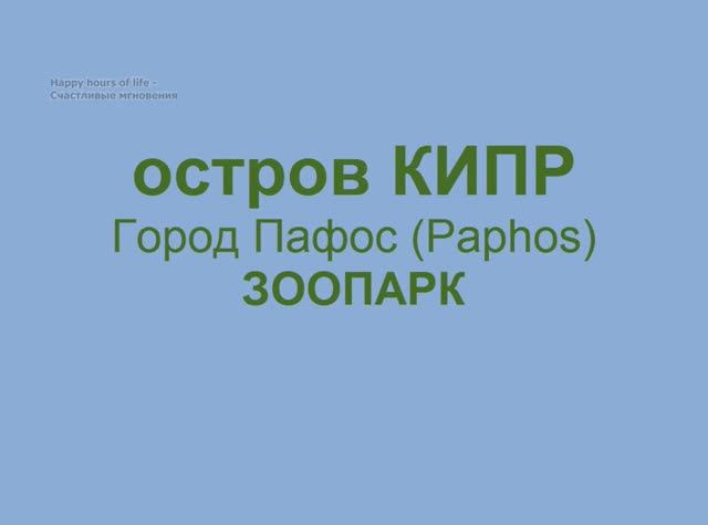 Кипр, город Пафос, Зоопарк. Paphos Zoo (Cyprus).