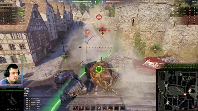 Мир танков. Моменты из Натиска. Маус - городской убийца