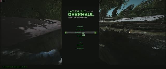 Прохождение Stalker - Чистое небо (Last Fallout Overhaul) #3 Разговор с Сидором,  вояки сами начали