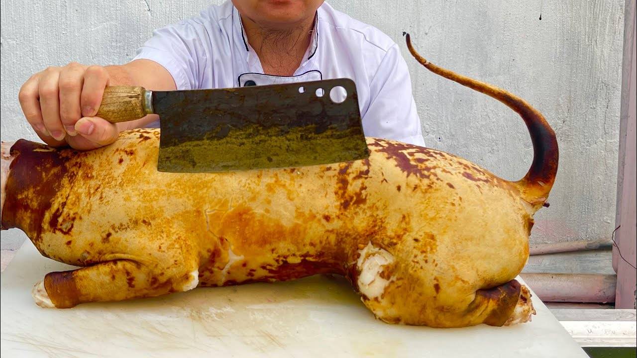 Ужасная и отпугивающая кухня Вьетнамская кухня. Приготовление обезьяны шеф-поваром Vn Chef. [4K]