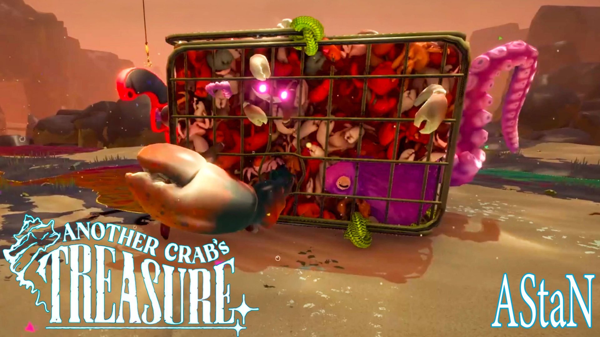 Another Crab's Treasure #9 - СЕКРЕТНЫЙ БОСС КОНСОРЦИУМ, АДАПТАЦИИ ТАКТИЧЕСКОЕ ЩУПАЛЬЦЕ И БРОСОК ЕЖА!