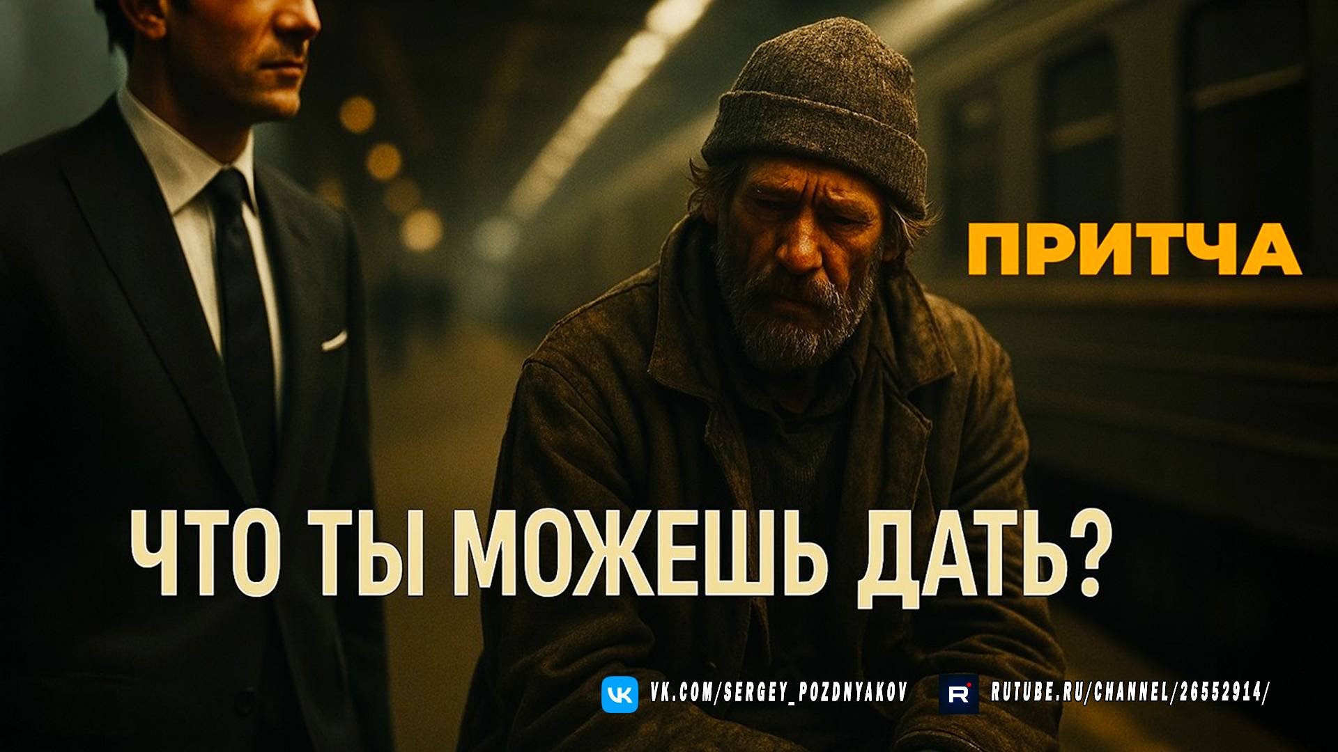 Нищий встретил богача и ОДИН вопрос изменил ВСЁ