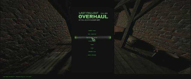 Прохождение Stalker - Чистое небо (Last Fallout Overhaul) #4 Осваиваемся на Кордоне