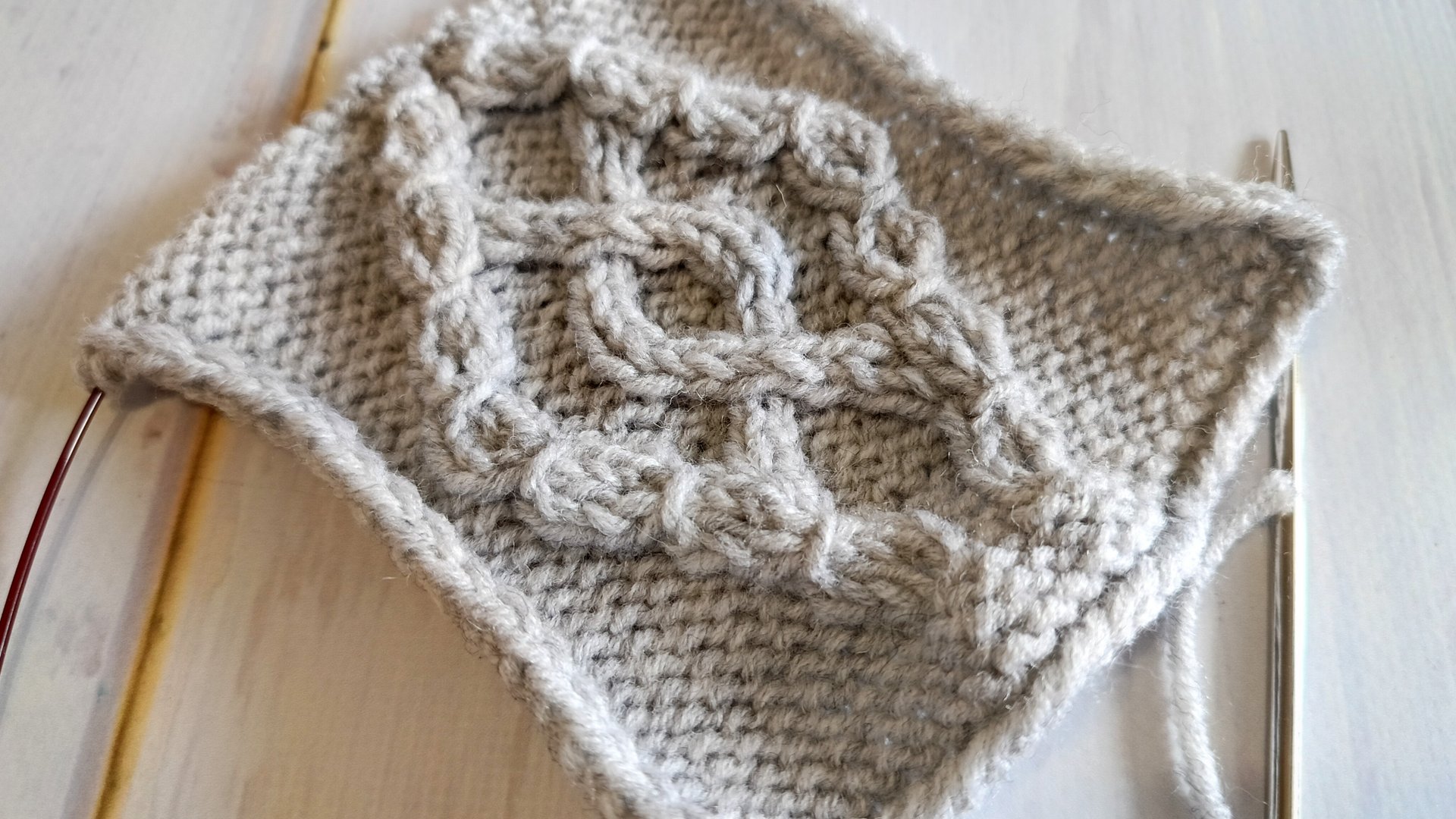 Вяжем вместе красивый аран❤️