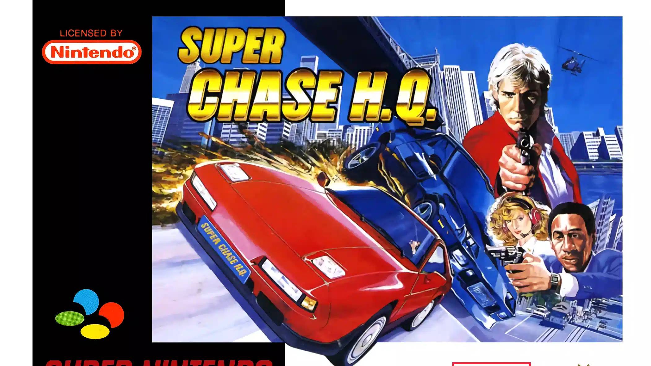 Super Chase H.Q. // SNES // Super Nintendo // Longplay // Walkthrough // 1440p, 60 fps