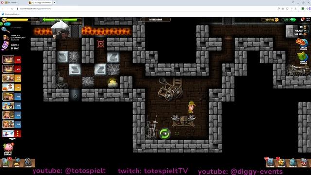 Рыцарский ручей - Knight´s Brook - 13-й День Рождения - Diggy's Adventure