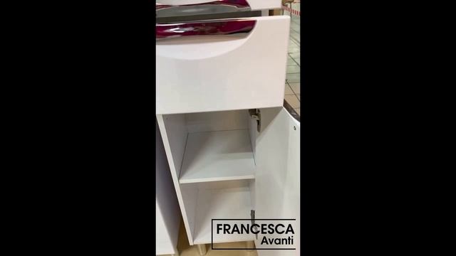 Пенал Francesca Виктория 30 белый