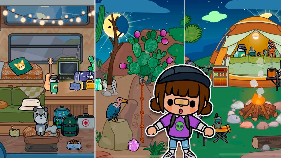 Обустройство новой локации Тока Бока + Новые секреты 🚀🏕️