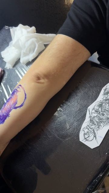 🗡 Путь воина продолжается🗡  #обучениетату #татуильясмалевич #tattoo #тату #татумоскв