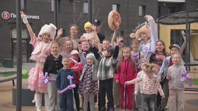 Весёлый семейный праздник в ЖК "Лугометрия"