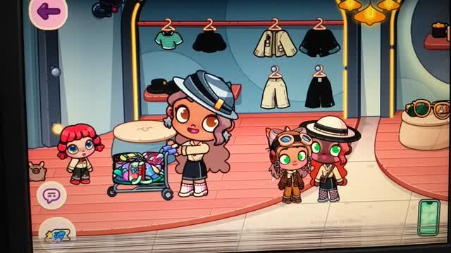 Лучшая семейка. Мы покупаем чемоданы и одежду. 3ч. Аватар ворлд.