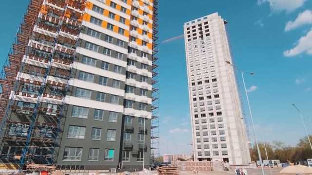 Видеоотчет о ходе строительства от 20 апреля 2025 в ЖК «Мёд» в Нижнем Новгороде