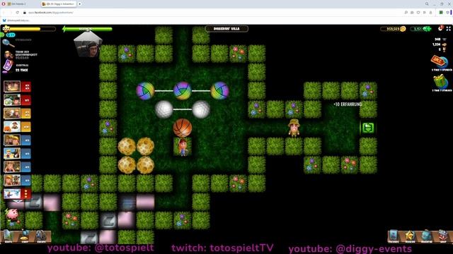 Особняк Диггериуса - Diggerius' Mansion - 13-й День Рождения - Diggy's Adventure