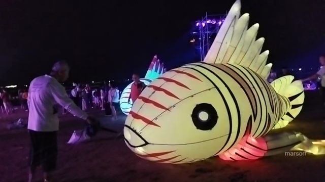 просто цветные огни fantasea, центр паттайи ч.2 pattaya lighting 2025