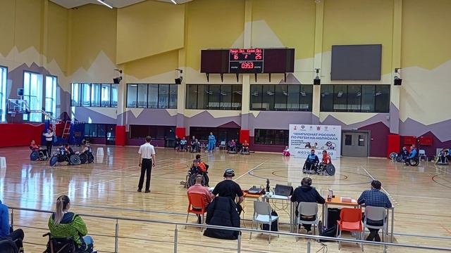 ЧР по регби на колясках. СПб, 02.04.2025 - 07.04.2025. Кемеровская обл. – Калининградская обл. 06.04