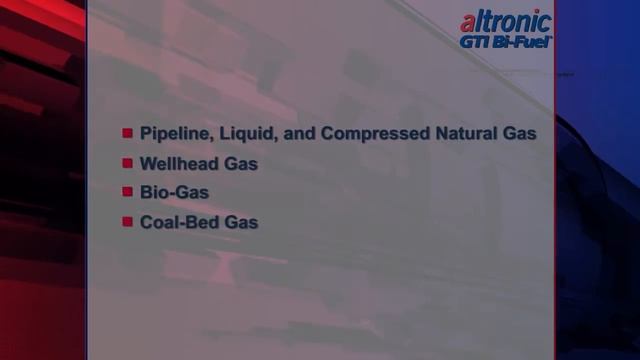 Altronic GTI Bi-Fuel - Экономьте дизельное топливо и увеличивайте время работы