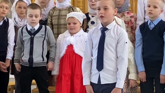 Пасхальное поздравление храма  в честь св. прав. Иоанна Кронштадтского.