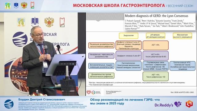 Бордин Дмитрий Станиславович Обзор рекомендаций по лечению ГЭРБ- что мы знаем в 2025 году