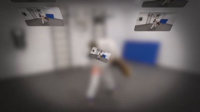 Отрывок тренировки девочек в миксе: киокушинкай плюс дзюдо.