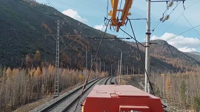 Западный БАМ. Подъём на Байкальский хребет на мотовозе