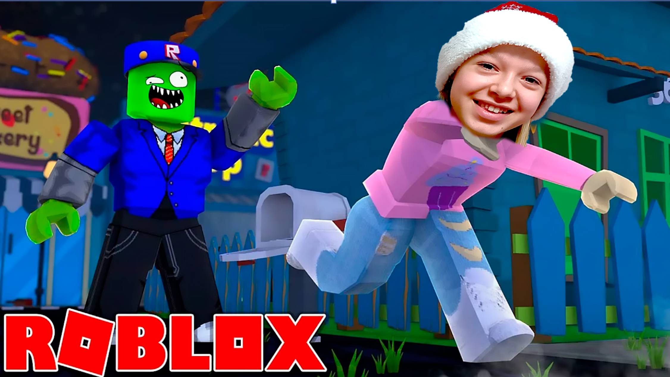 ROBLOX 3008 Попробоуй Спрятаться от НИХ! Побег игра лэнд девочка бомба