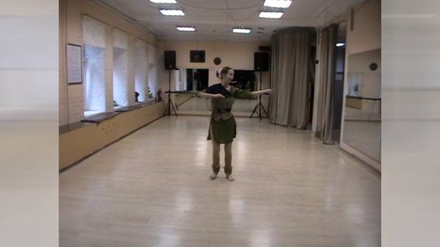 Тхат | Таал Чартаал | Стиль Катхак | ЕЛЕНА ЛЮШИНА | Экзамен за 3 курс 2014 | Чаккар | Москва