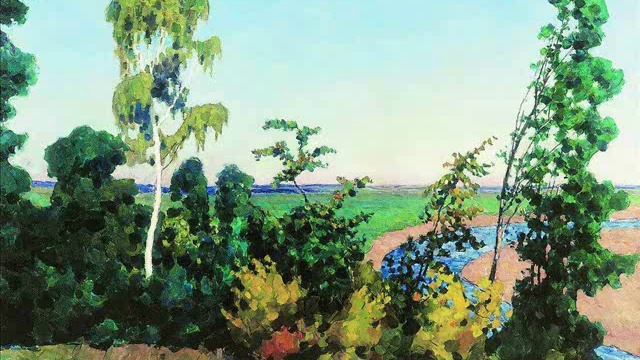 Художник И.Э. Грабарь