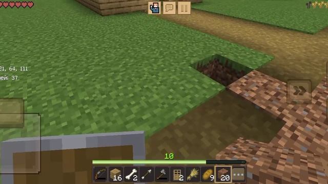 Обзор на мой за кадровый мир выживания в crafting and building