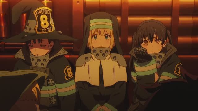 Пламенная бригада пожарных сезон 1 опенинг 2 / Enen no Shouboutai opening TV-1 OP02 Creditless