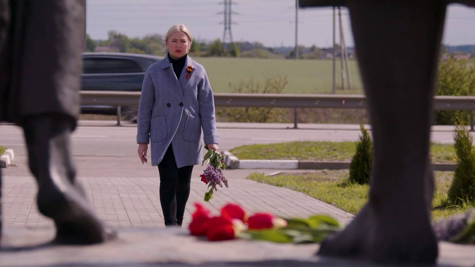 Строки сороковых. "Солдатская вдова".