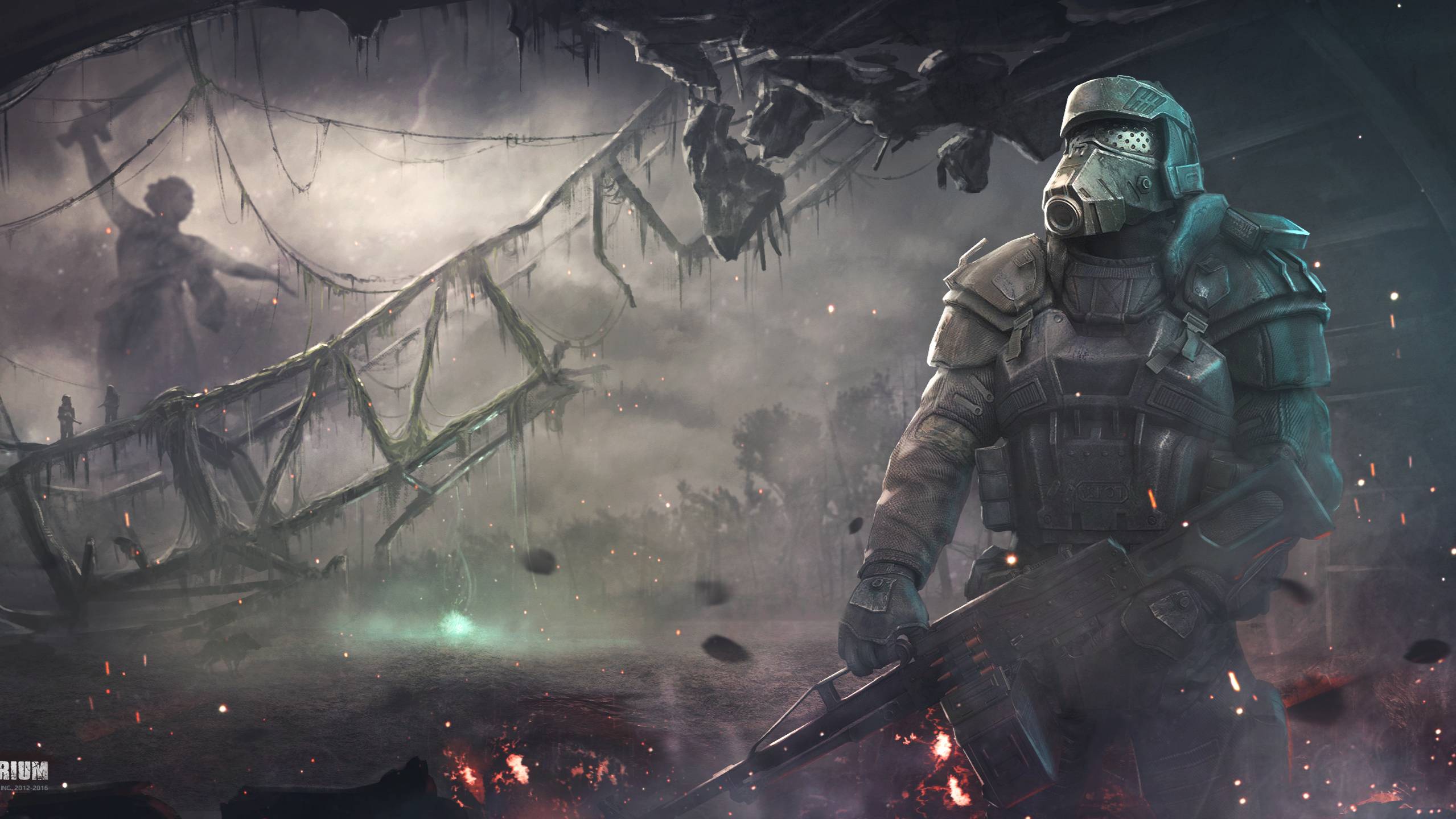 STALKER 2 ч.58 бой с Бюрером за тайник журналиста