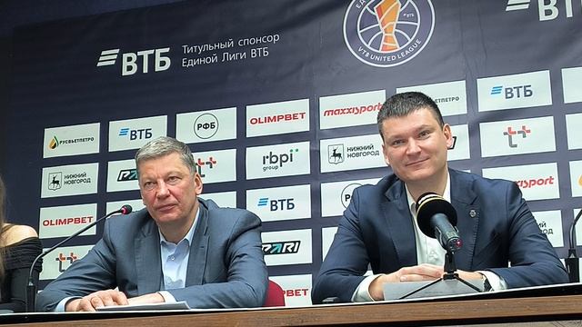 Пресс-конференция БК Пари НН по итогам сезона 2024/2025