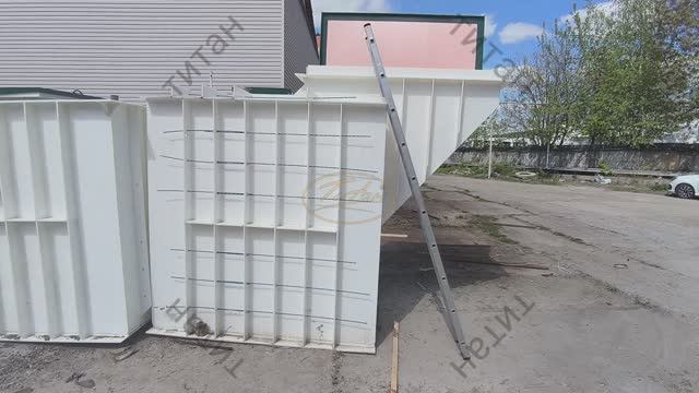 Пластиковый погреб ТИТАН Агроном купить с установкой на даче [Обзор пластикового погреба для дачи]