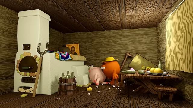 Село помог свинье убраться ｜ CONTENT_04