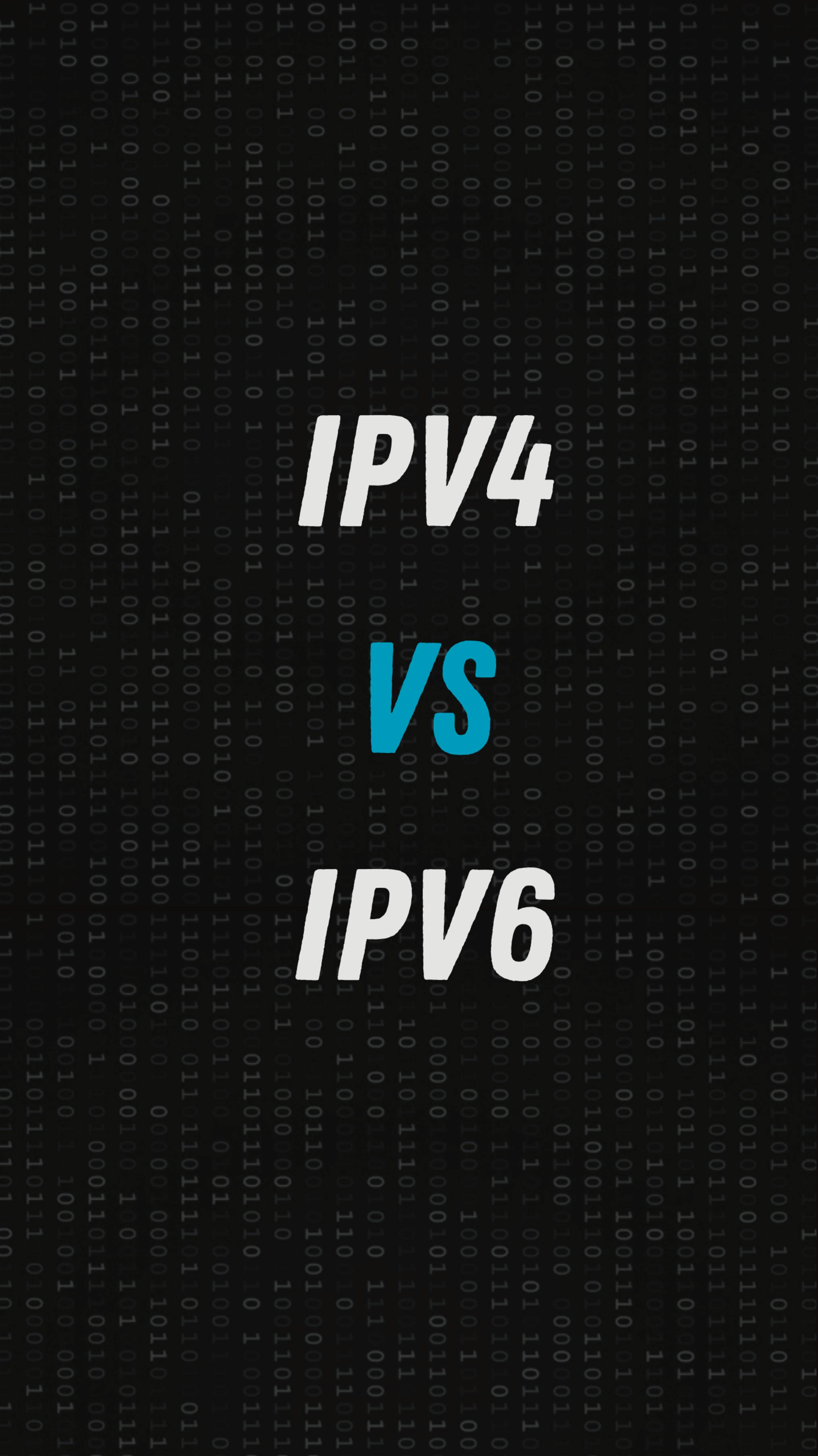 IPv4 vs IPv6